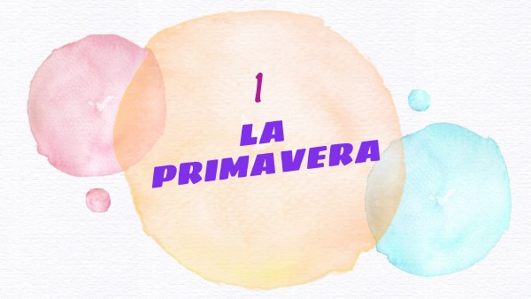 LA PRIMAVERA | Genially