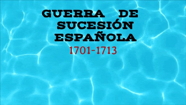 BRIAN / GUERRA DE SUCESIÓN ESPAÑOLA