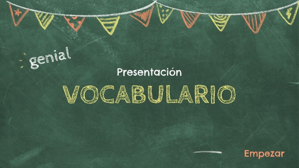 VOCABULARIO
