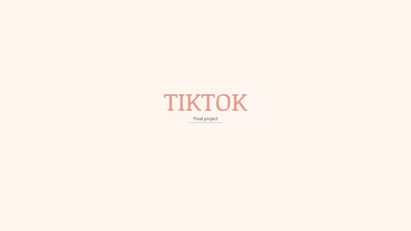 tiktok | Genially