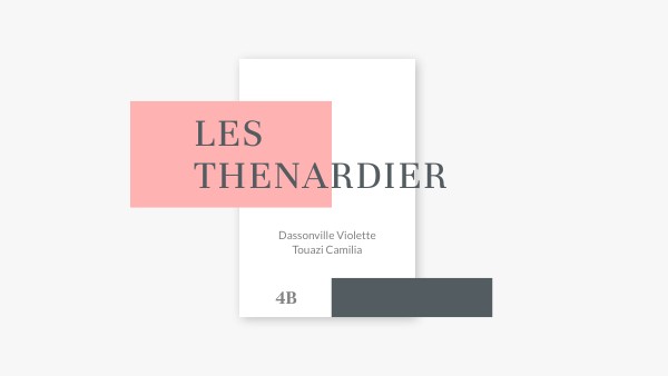 Les Thenardiers | Genially