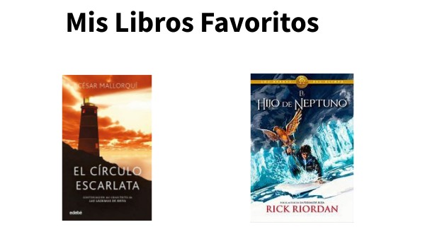 Mis Libros Favoritos | Genially