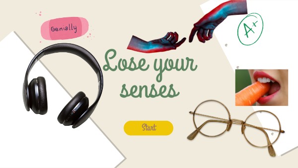 ESCAPE ROOM senses