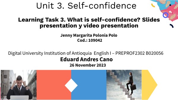 my self-confidence at 100% | Genially