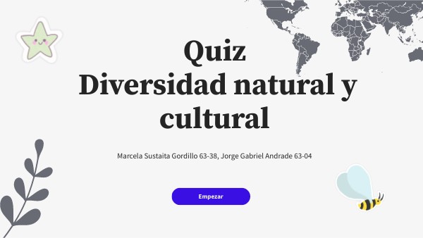 Quiz Interactivo básico | Genially