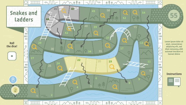 SNAKES AND LADDERS | Genially