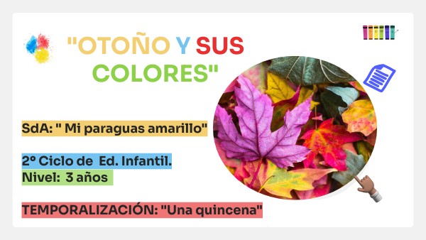 "OTOÑO Y SUS COLORES"
