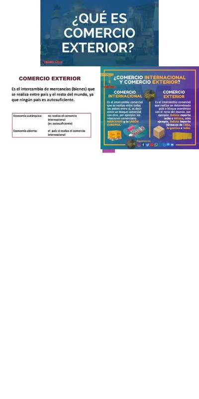 Infografia Comercio exterior | Genially