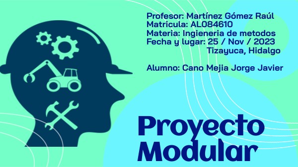 Presentación proyecto modular | Genially