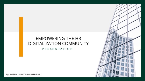 Danone HR Digitalisation