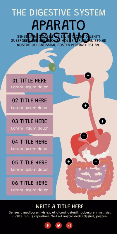 DIGESTIVE VERTICAL INFO | Genially