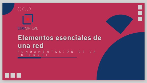 Elementos esenciales de una red | Genially