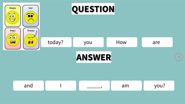 1st grade basic convo | Genially