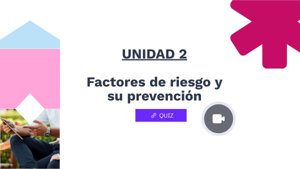 UNIDAD 2. FACTORES DE RIESGO Y SU PREVENCIÓN . | Genially