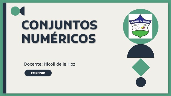 CONJUNTOS NUMÉRICOS | Genially