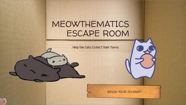 Cat Escape Room | Genially