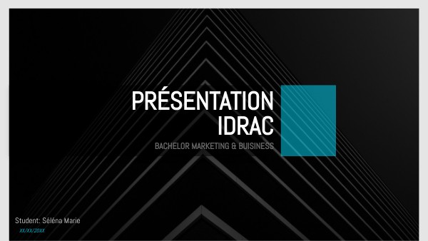 Présentation IDRAC