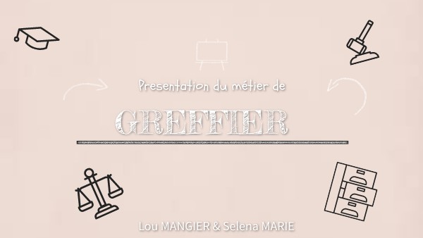 Métier Greffier | Genially
