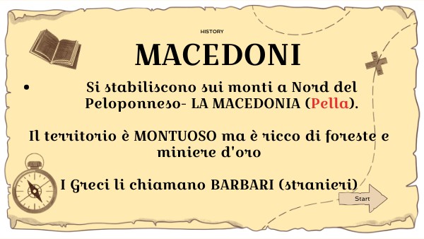 I MACEDONI | Genially