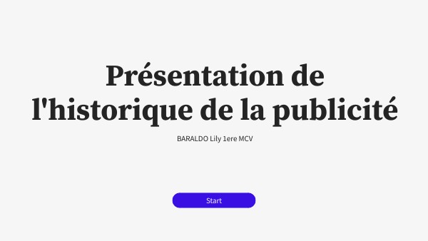 Présentation interactive basique | Genially
