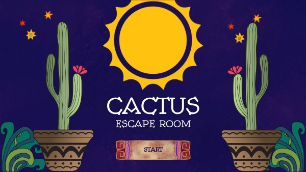 Cactus Scape Room | Genially