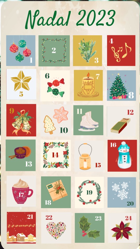 Calendari d'advent 2023 | Genially