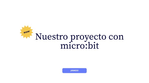 proyecto con micro bit