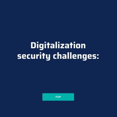 Digitalization security challenges: