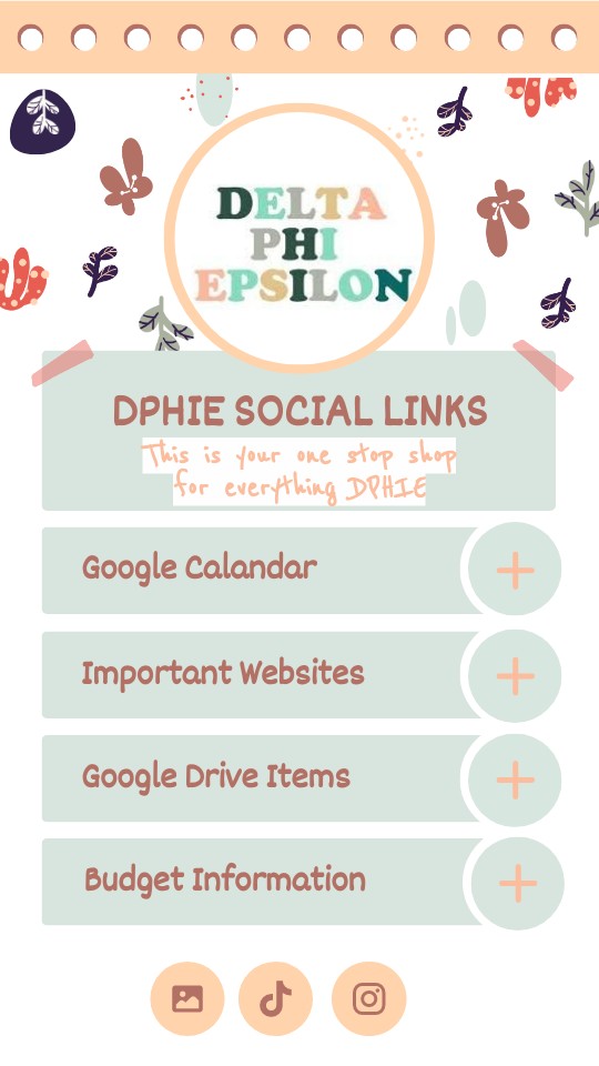 Delta Phi Epsilon LinkTree