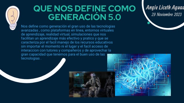 presentación generación 5.0 | Genially