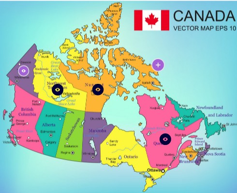 canada's map | Genially