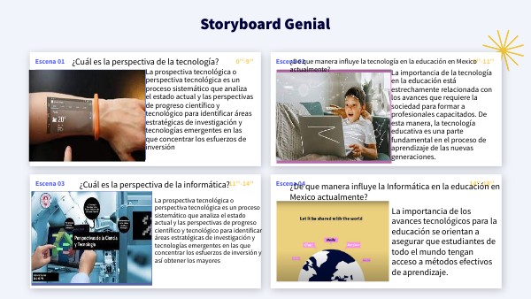 STORYBOARD GENIAL | Genially