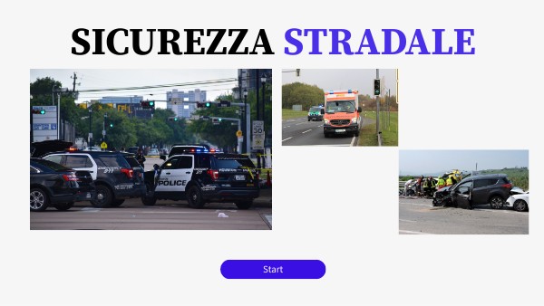 SICUREZZA STRADALE