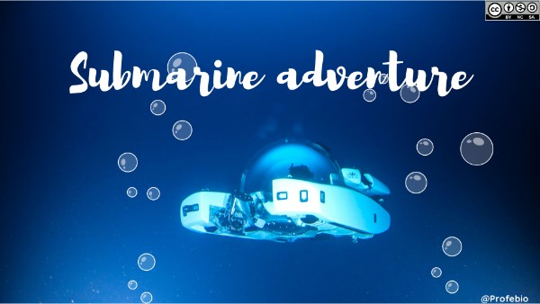 Submarine adventure.