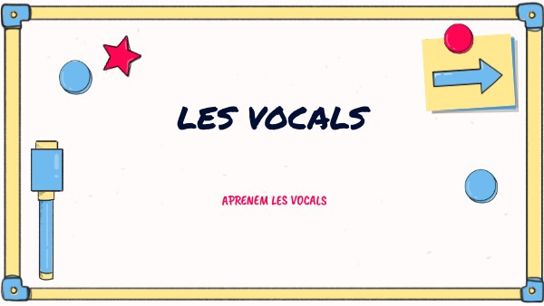 TREBALLEM LES VOCALS | Genially