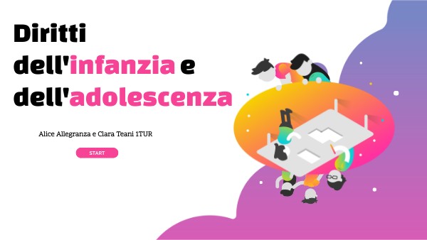 Presentazione di Diritto - I diritti del'infanzia e dell'adolescenza | Genially