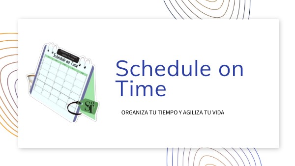 schedule on Time | Genially