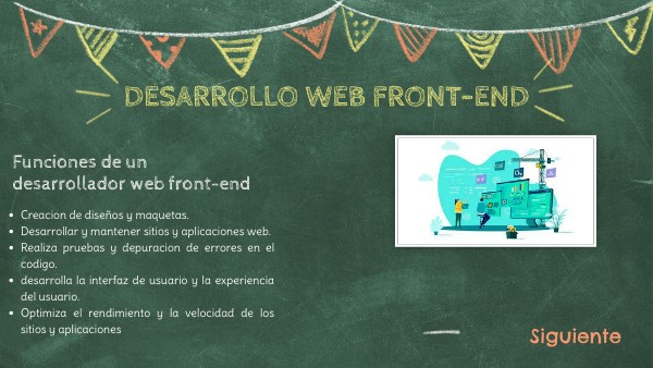 Desarrollo web front-end | Genially