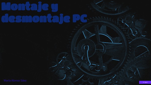 Presentación desmontaje Pc | Genially