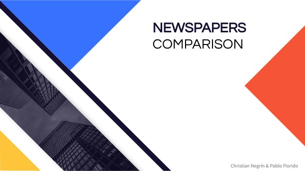 Journals comparison presentation | Genially