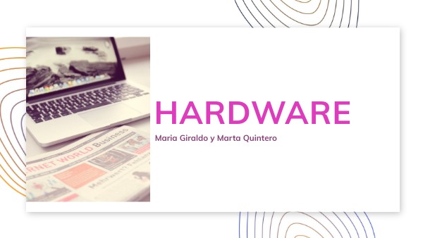 PRESENTACIÓN HARDWARE