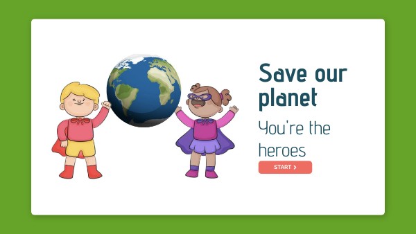 Save our planet escape room_Eco heroes | Genially