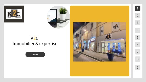 présentation stage 2 K2C eprtise&immobilier | Genially