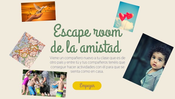 Escape room de la amistad | Genially