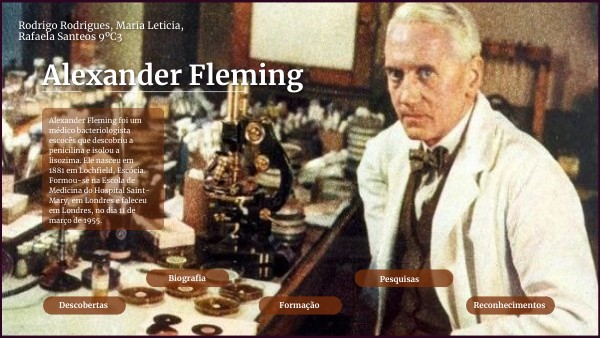 Alexander Fleming | Genially