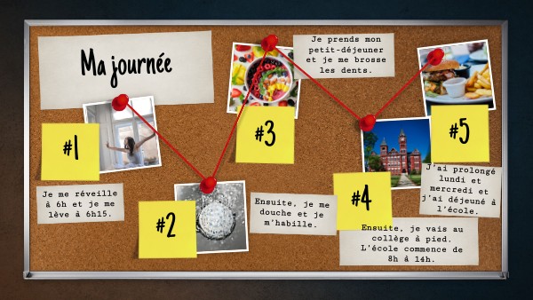 Ma journée. | Genially