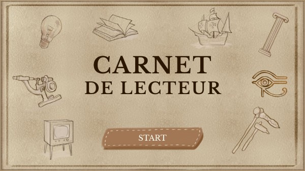 Carnet de Lecteur | Genially
