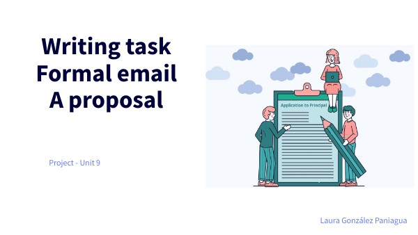 WRITING A PROPOSAL | Genially