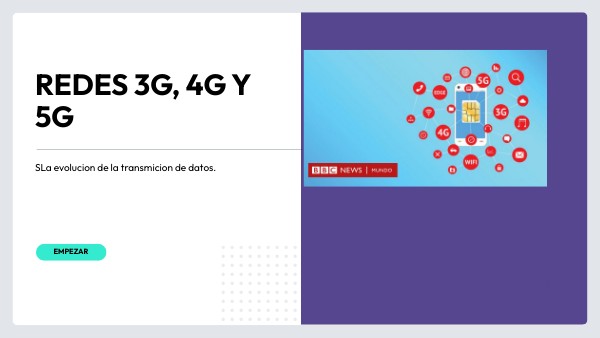 redes 3,4 y 5G | Genially