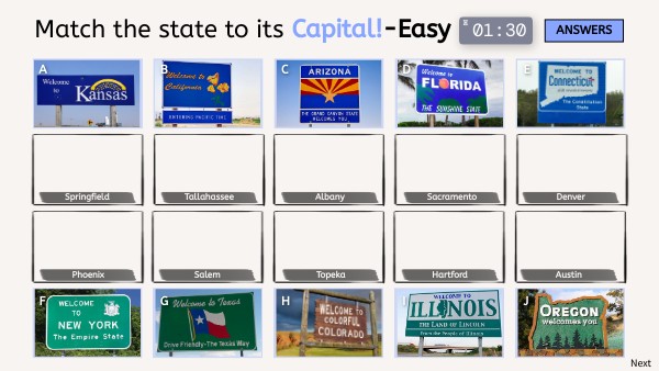 State Capitals!